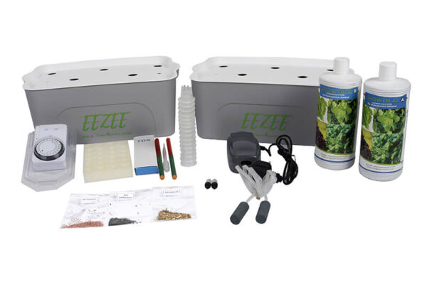 Hydroponic starter kit – EEZEE (2 boxes, 16 plants) – Hydroponics ...