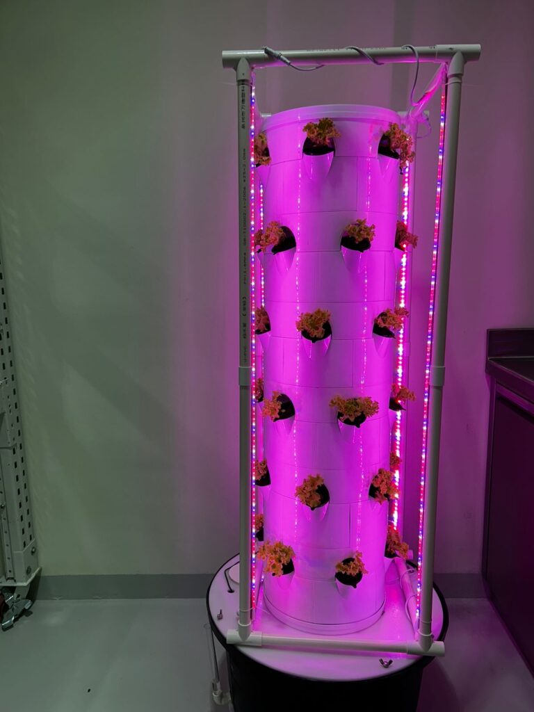 Vertical garden tower system – Hydroponics Systems for Home, School ...